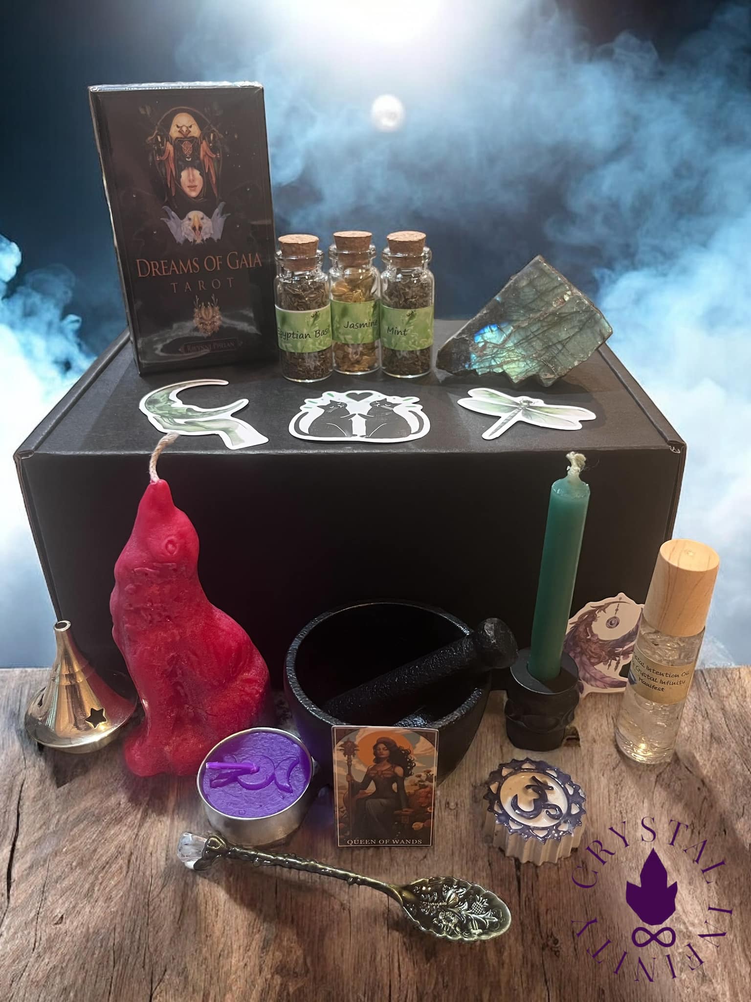 The Charmed Apothecary Box – Crystal Infinity