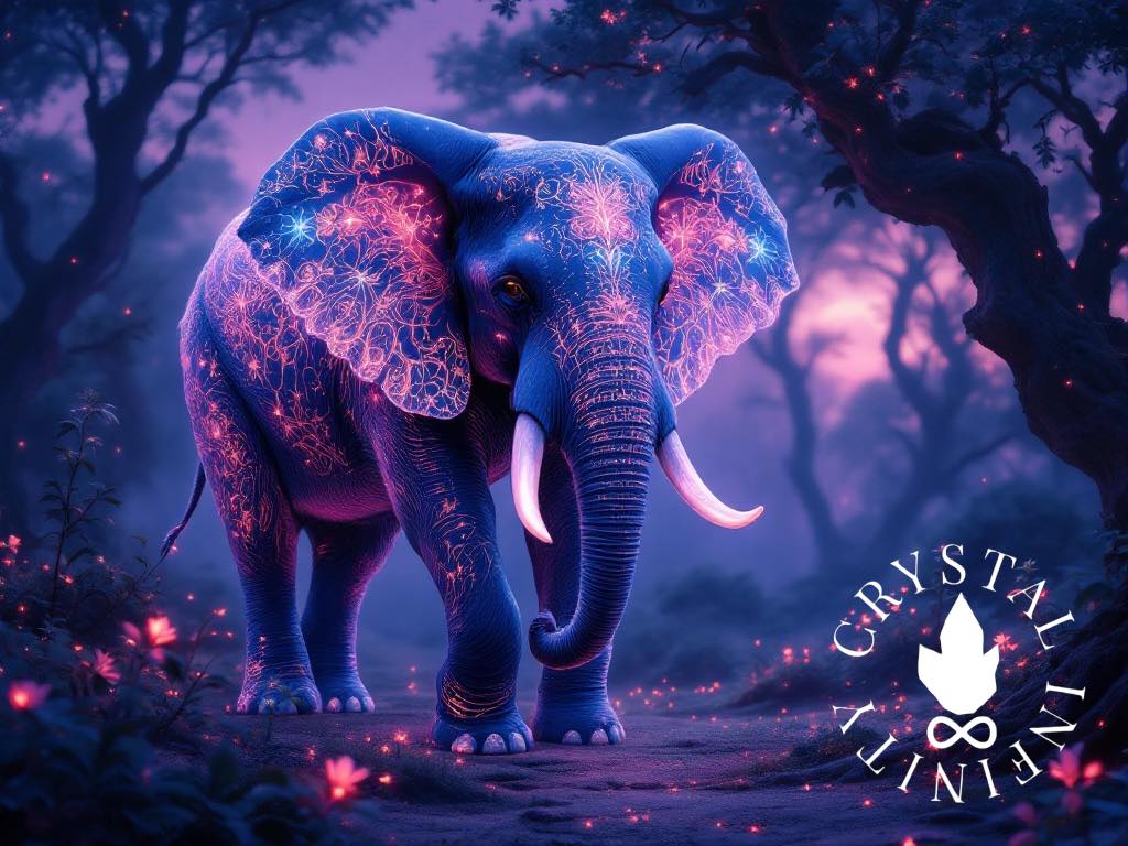 The Majestic Elephant – Crystal Infinity